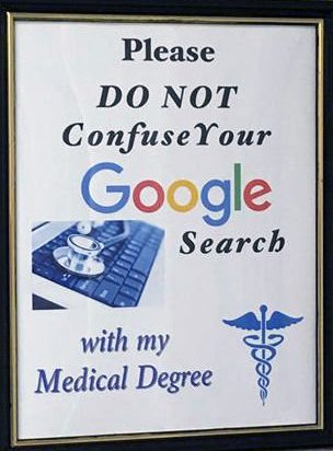 Beware of Dr. Google (Part 2) - NeedyMeds Blog